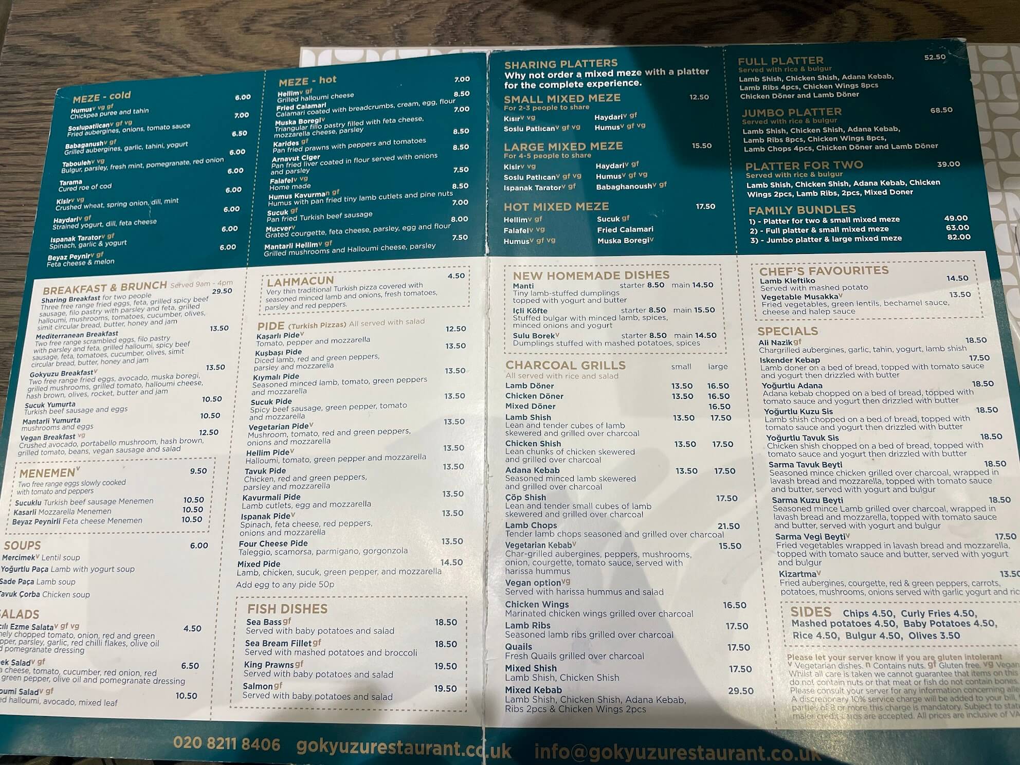 【GOKYUZU】ロンドンのトルコ人街に絶品トルコ料理を食べに行く